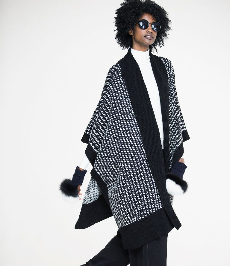 How to Wear a Cape - Cover Up With N.Peal Cashmere